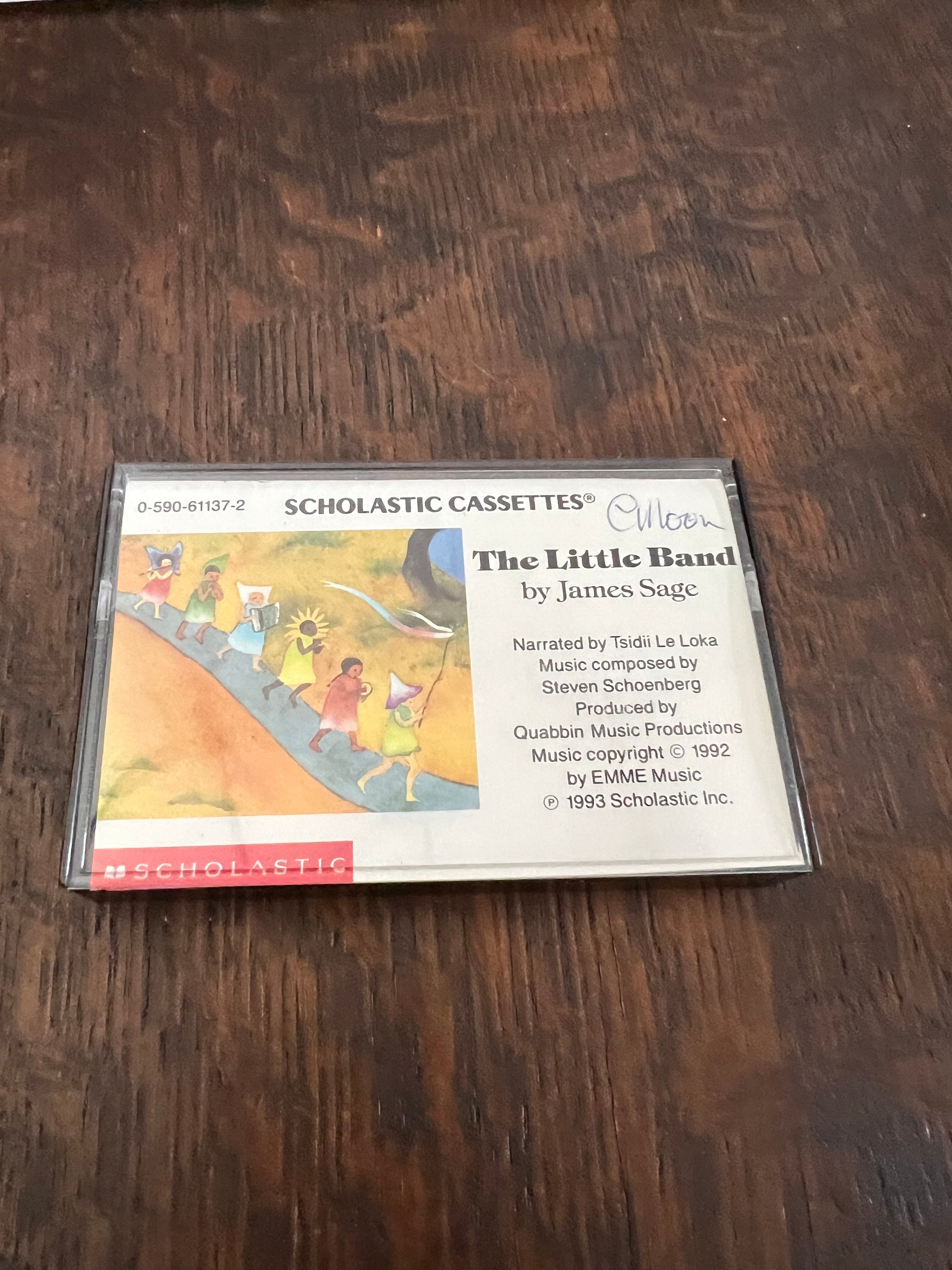 Vintage Scholastic 1991 Cassette Tape and Book, the Little Band James ...