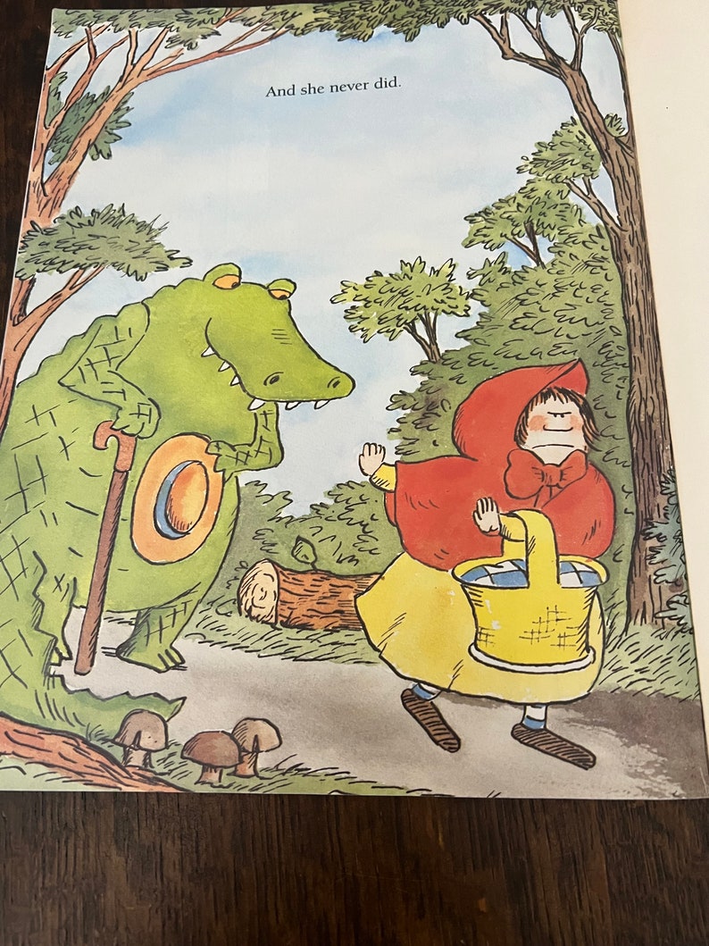 Red Riding Hood. Vintage Scholastic 1991. 10.5x8.5 Inches. James ...