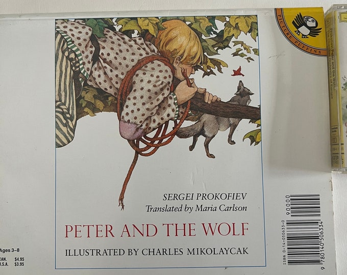 Peter and the Wolf Vintage Cassette Tape /prokofiev the Chamber ...