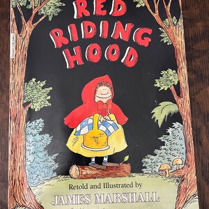 Red Riding Hood Vintage Scholastic 1991 10 5x8 5 Inches James