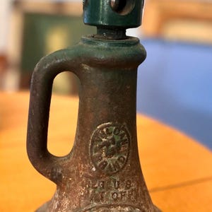 Vintage Vulcan Cast Iron Screw Jack, Railroad Tool, 11x6 - Etsy
