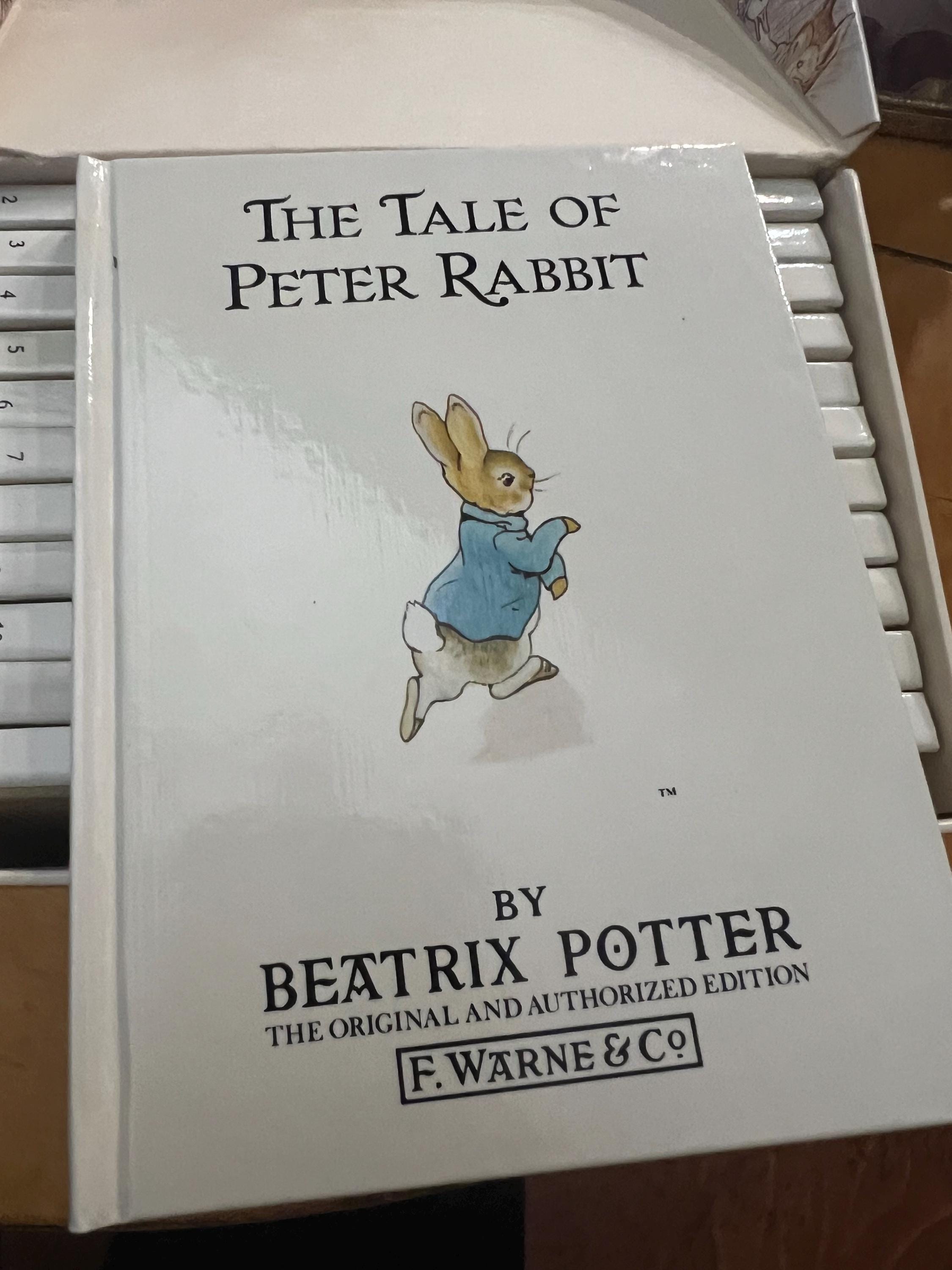 Vintage the Beatrix Potter Collection. 12 Books Set From 1986 Edition ...