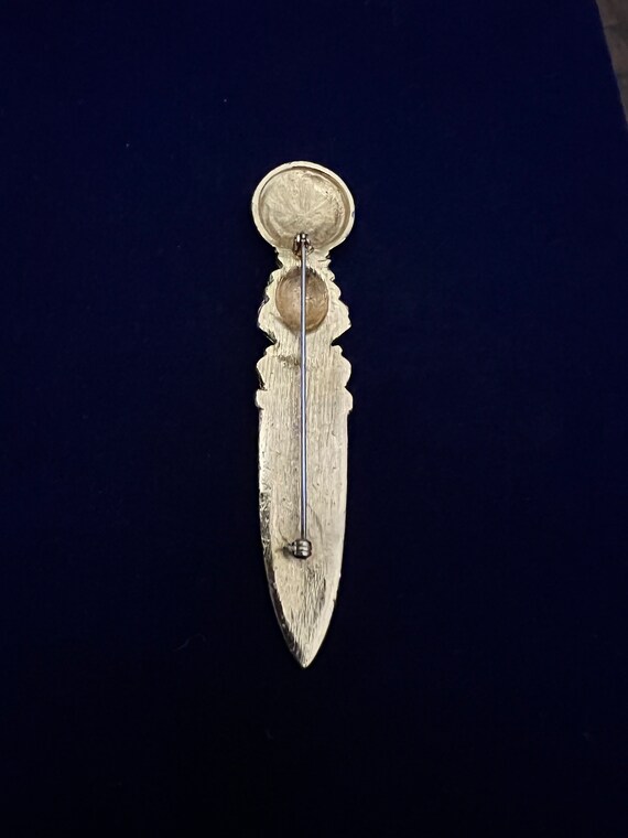 Roman emperor head, detailed dagger, letters opener a… - Gem