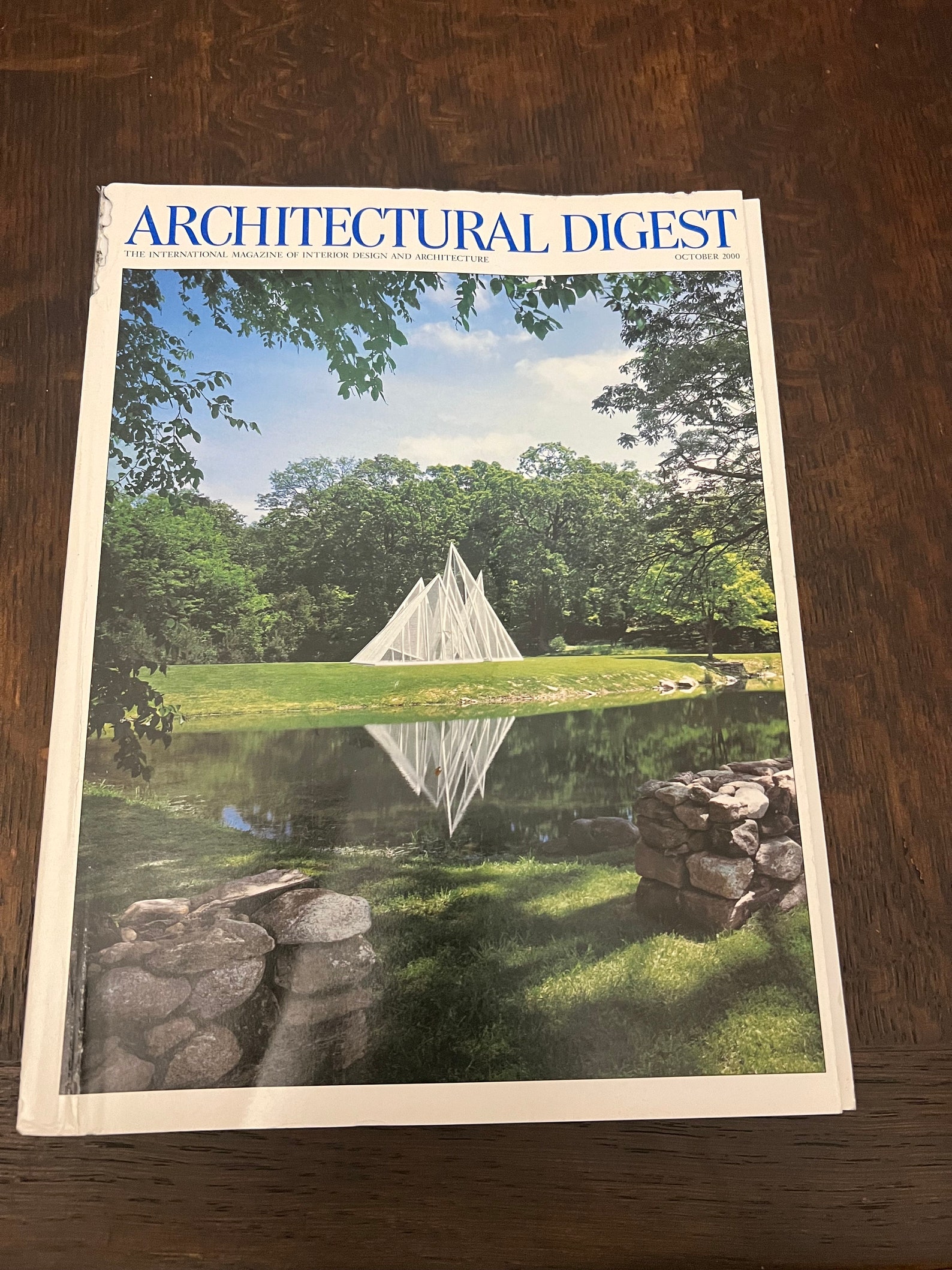 Vintage Architectural Digest Magazine, 1994 and October 2000. Fine ...