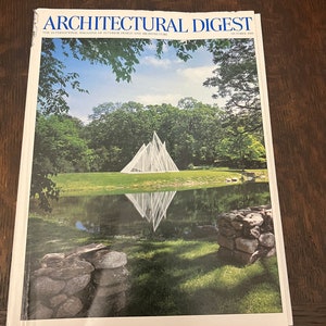 Vintage Architectural Digest Magazine, 1994 and October 2000. Fine ...