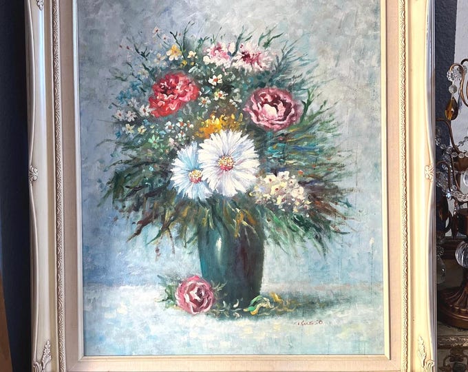 Beautiful Original Art From German Artist "russo". Signed, Oil Painting ...