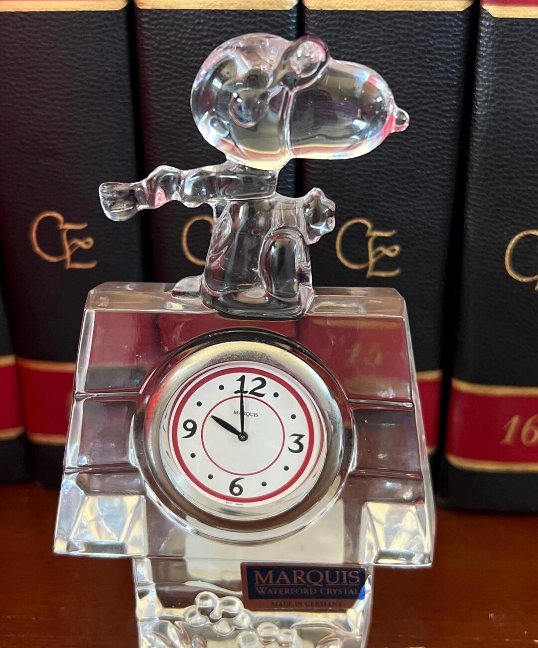 Vintage Marquis by Waterford Snoopy Flying Ace Clock. Made in Germany ...