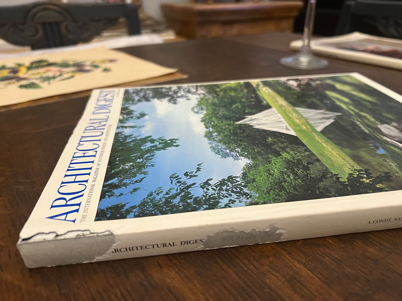 Vintage Architectural Digest Magazine, 1994 and October 2000. Fine ...