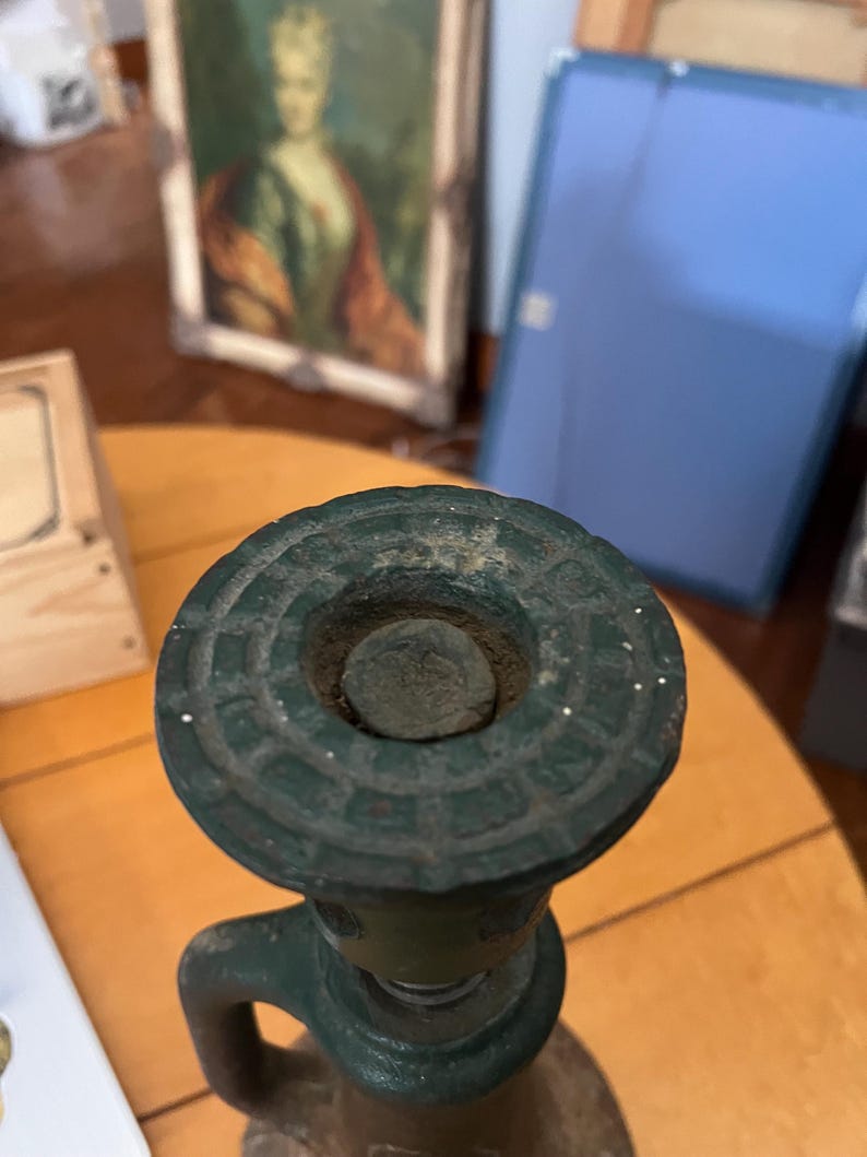 Vintage Vulcan Cast Iron Screw Jack, Railroad Tool, 11x6 - Etsy