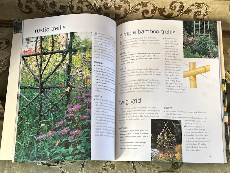 Trellises and Arbors-- 2005 Edition Magazine, 24 Great Designs, Step-by ...