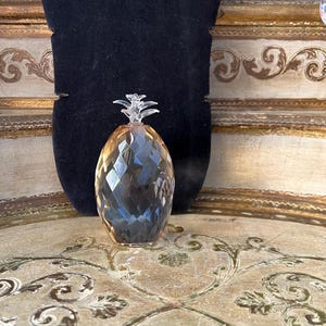 Simon Designs Champagne Crystal Pineapple Paperweight - Etsy