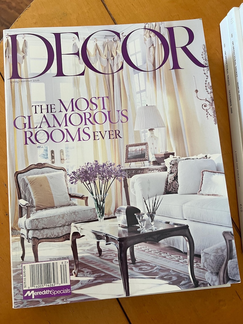 Vintage Architectural Digest Magazine, Interior Design, 2000s - Etsy
