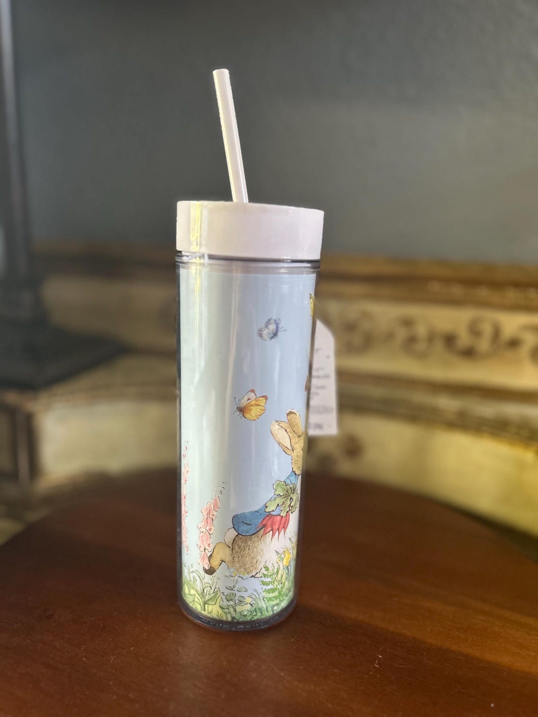 Beatrix Potter Peter Rabbit Lemonade 8.5" X 3" Tumbler With Classic ...