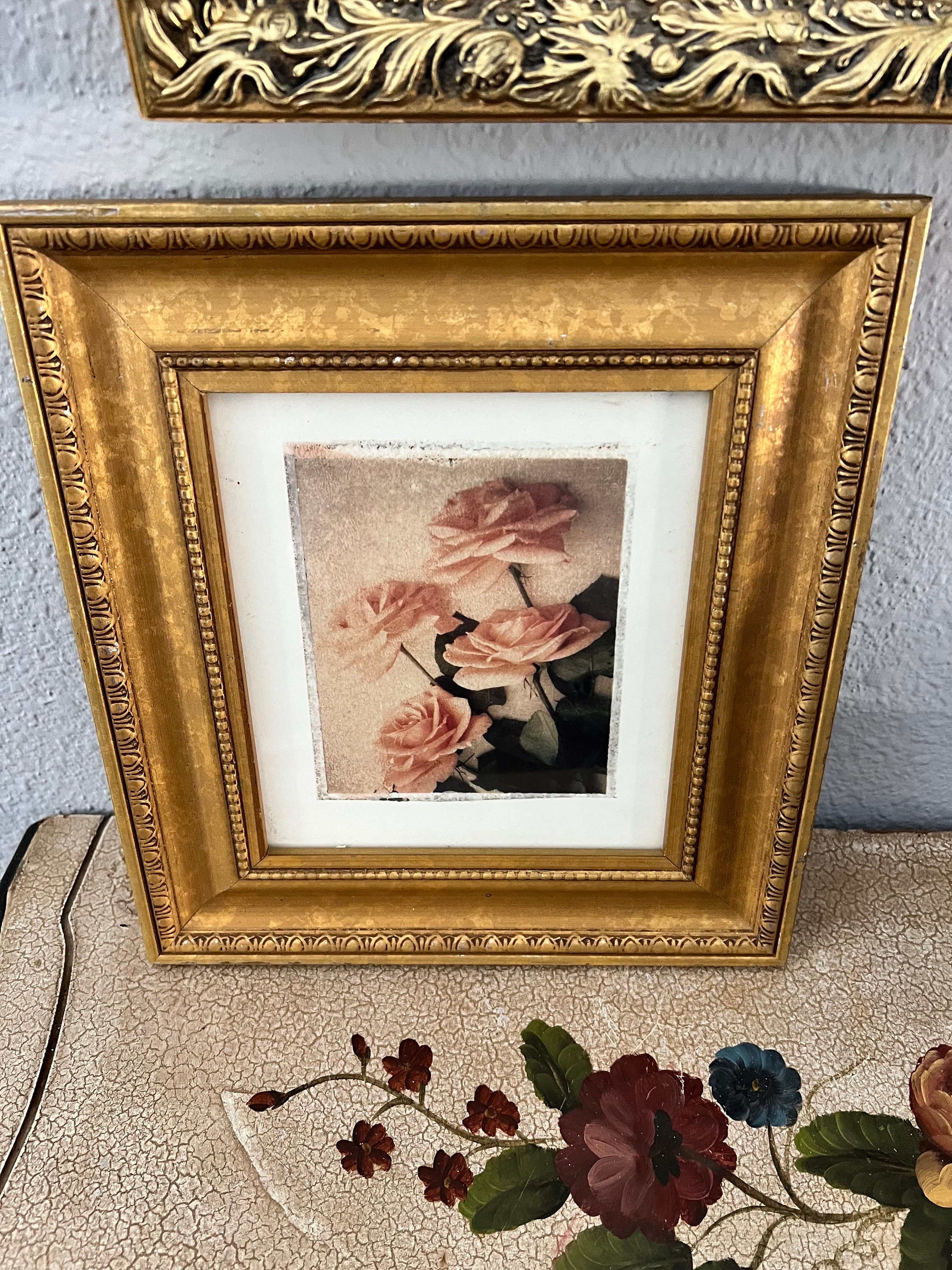 Victorian Roses 1800's Lithograph Framed Print From Pierre-joseph ...