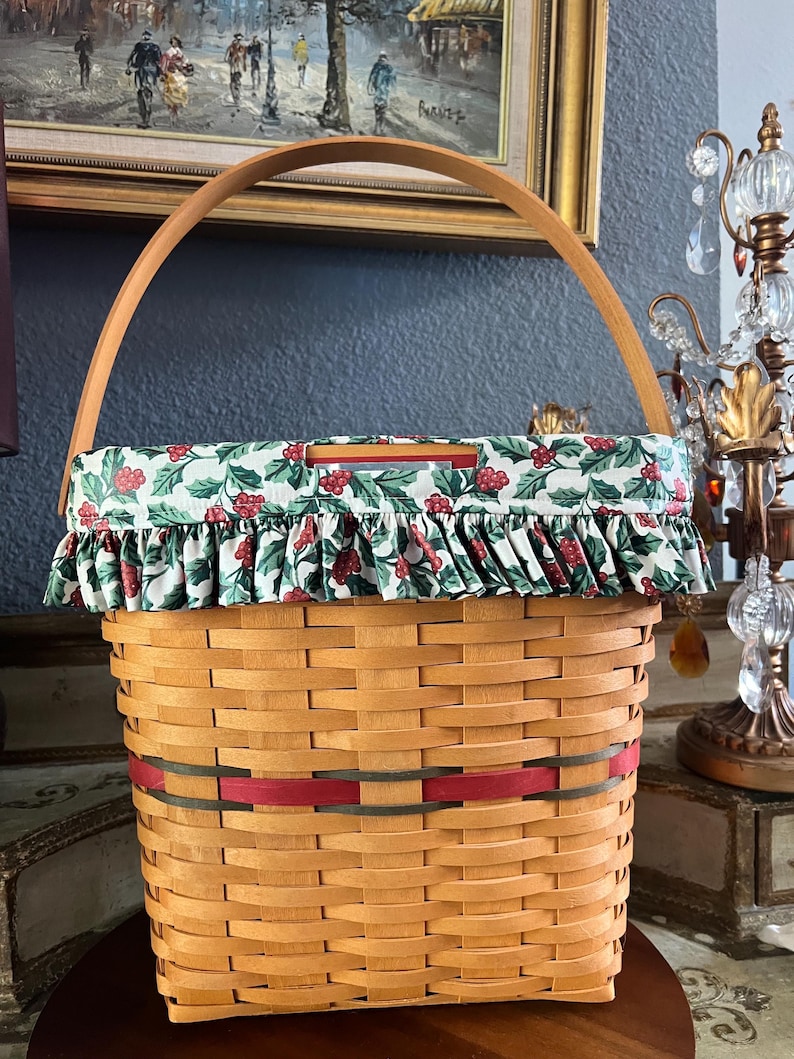 Longaberger Winter Wishes Basket, 1998 Holiday Hostess Edition - Etsy