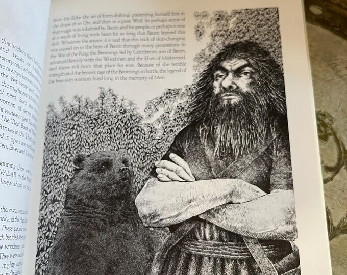 1998 Edition of "a Tolkien Bestiary" by David Day. Hard Cover Book ...