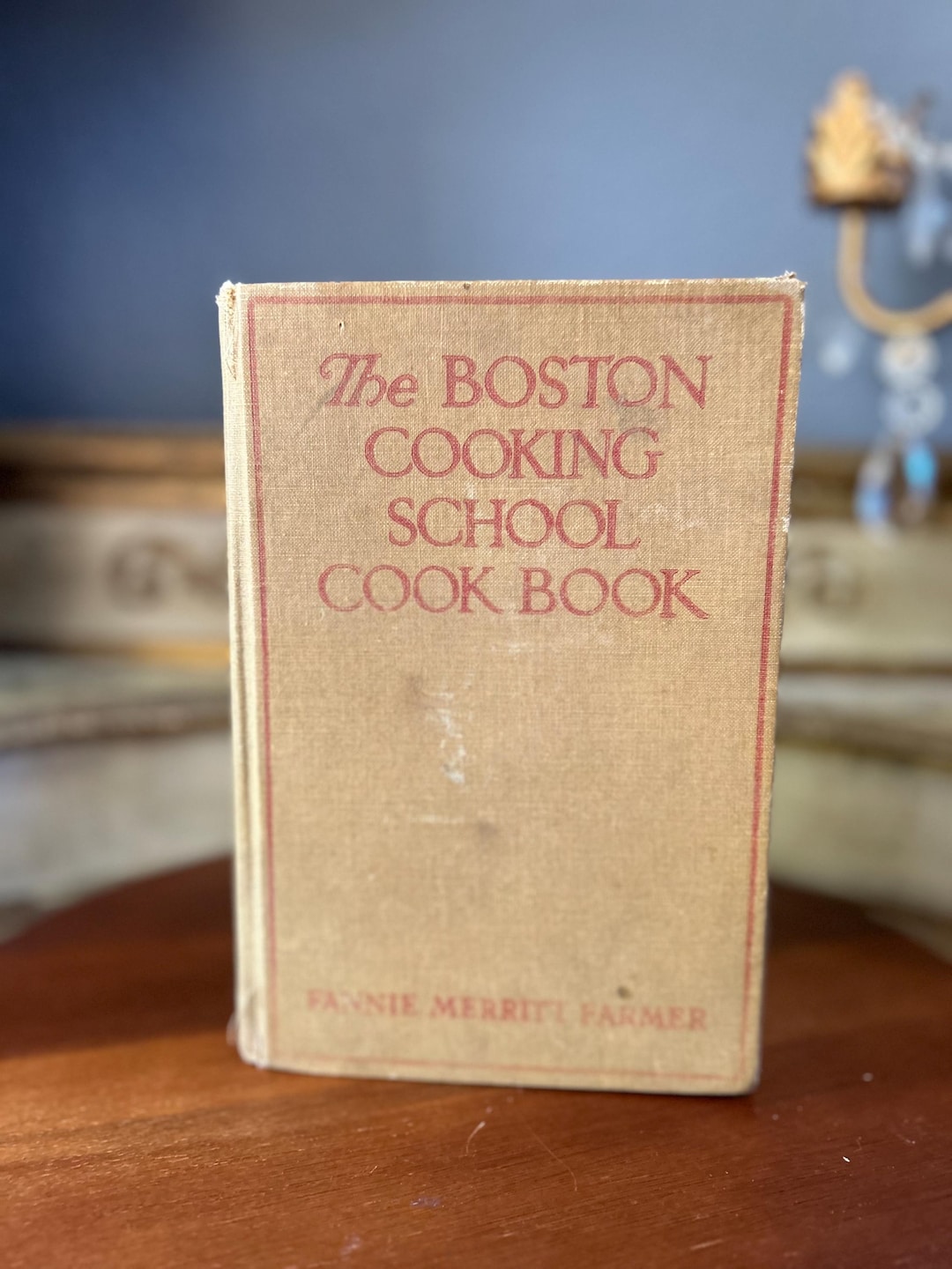 The Boston Cooking School Cook Book-- Vintage @1937 Hardcover Book by ...