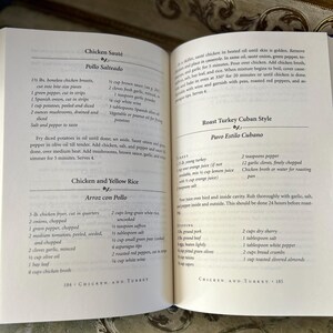 Hardcover Book "the Colombian Restaurant--spanish Cookbook" Anniversary ...