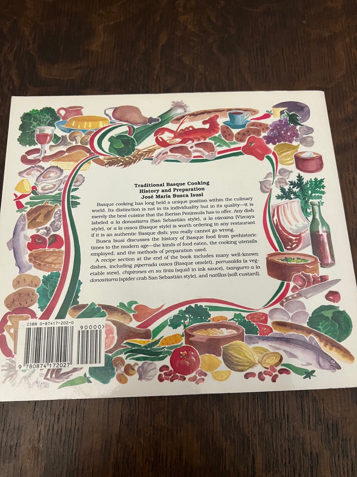 Vintage Book1987. Traditional Basque Cooking. Jose Maria Busca Isusi ...