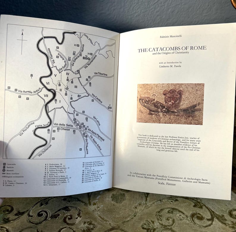 The Catacombs of Rome and the Origins of Christianity-- Vintage 1981 ...