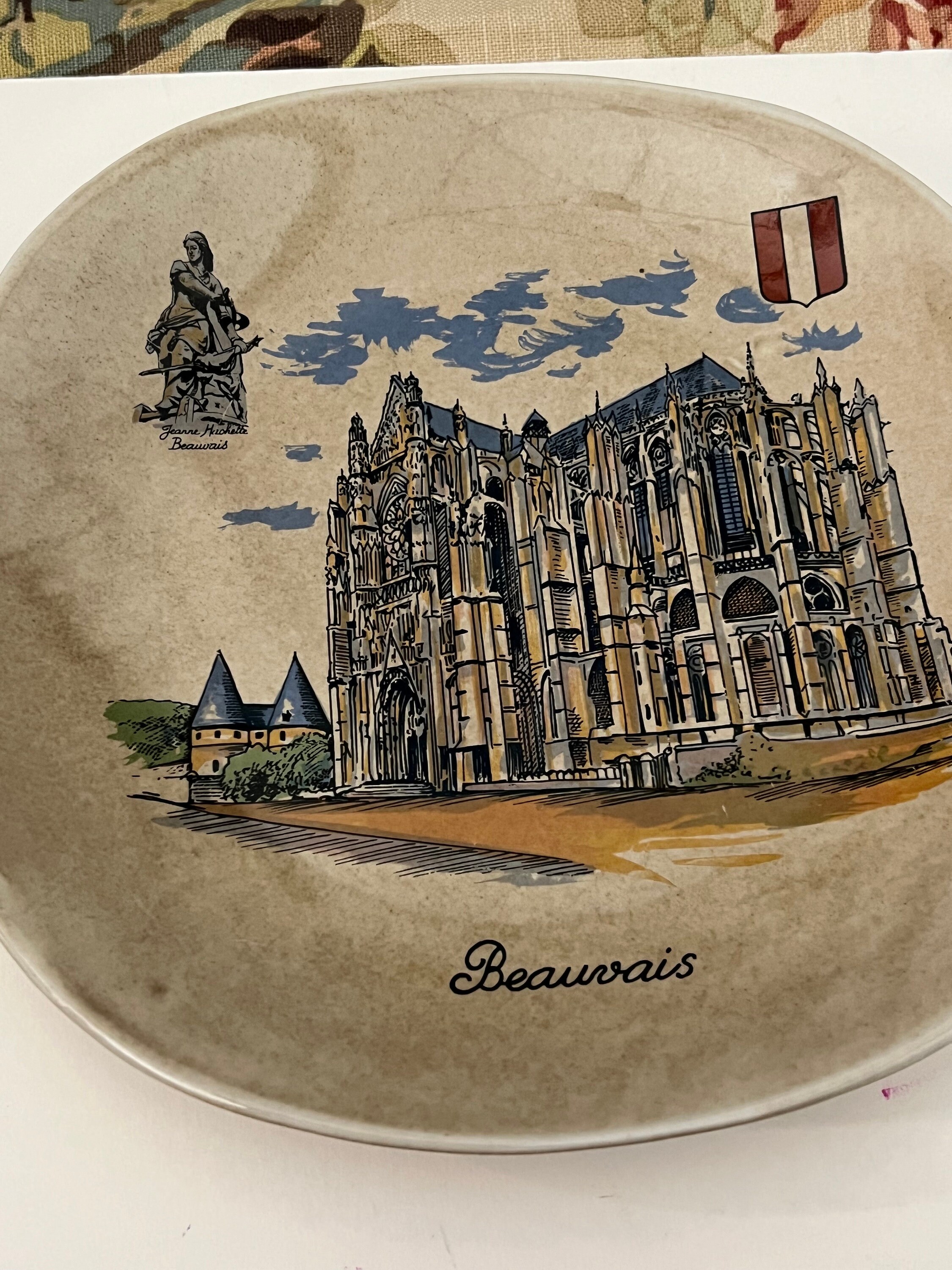 Vintage, PF Vintage Porcelane Francaise Fabricacion Artisanale. Jeanne ...