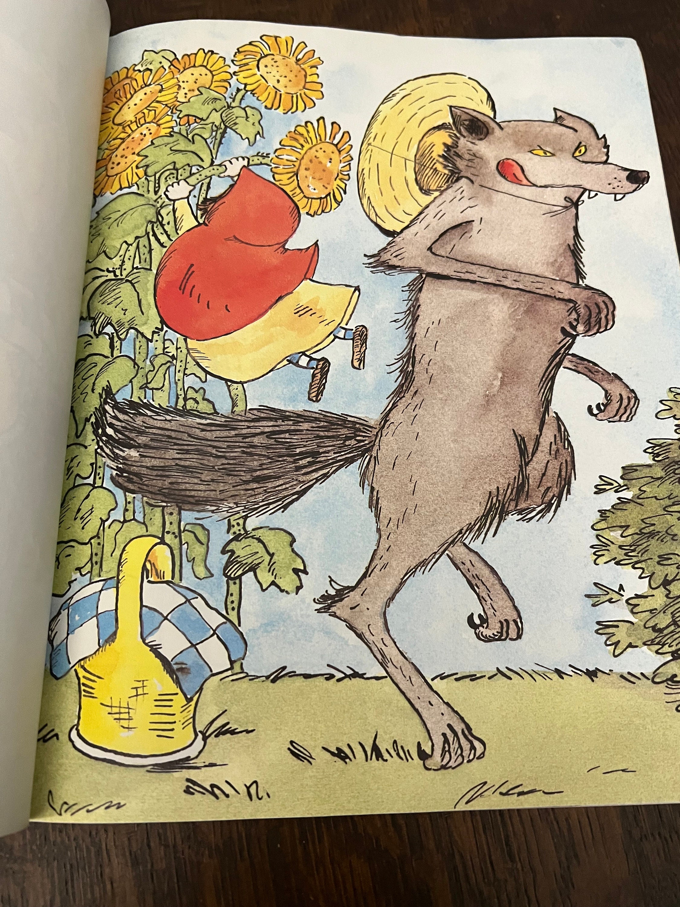 Red Riding Hood. Vintage Scholastic 1991. 10.5x8.5 Inches. James ...