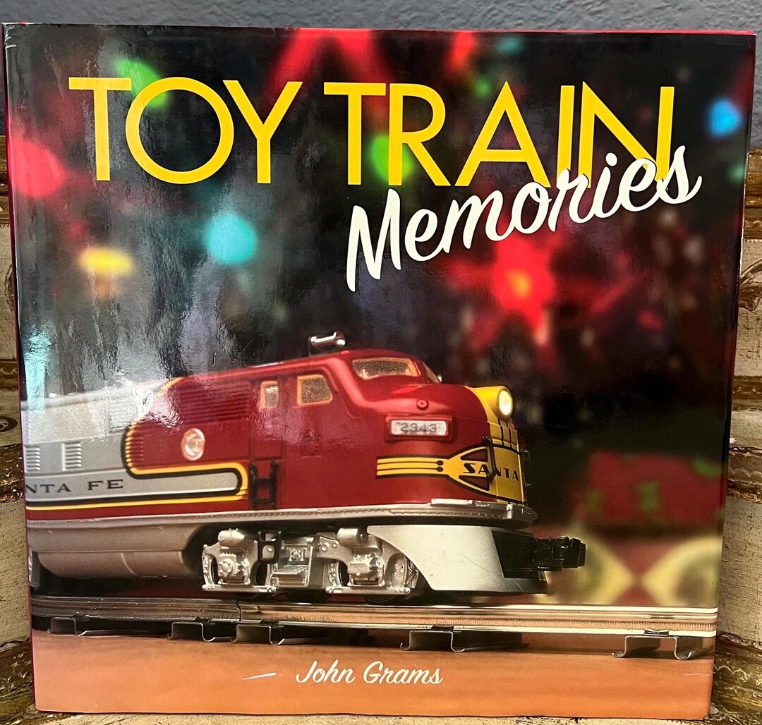 Vintage Book 'toy Train, Memories" by John Grams. 10.5x10 Inches. Hard ...
