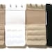 Set of 4 Narrow Bra Extenders 3 Hooks With Elastic Band Half Inch ...