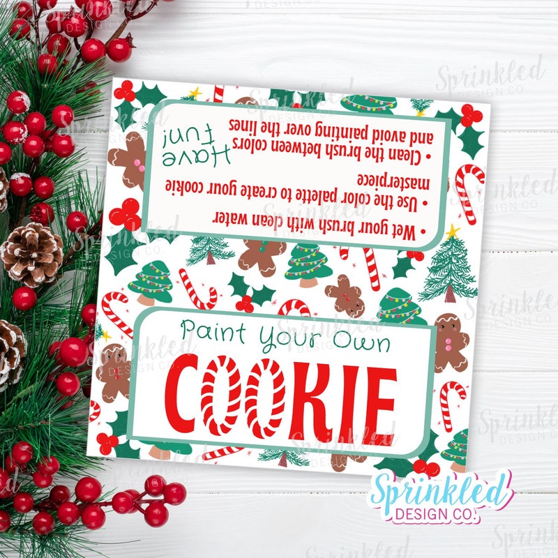 Paint Your Own Cookie - Etsy