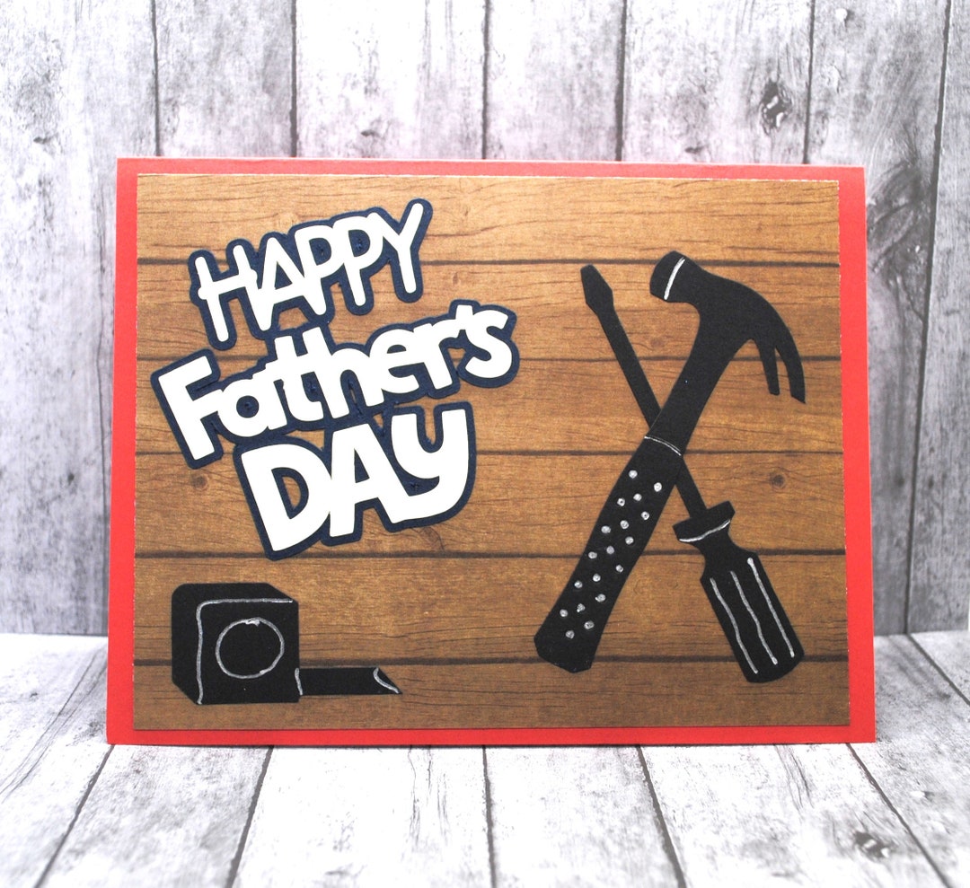 Handyman Blank Father's Day Greeting Card - Etsy