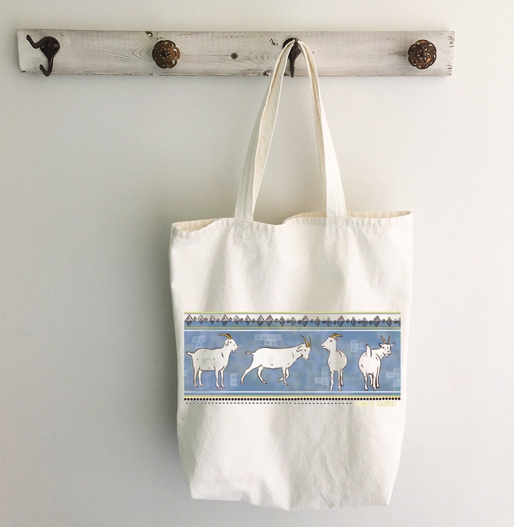 Greek Mythology Printed Tote Bag, Shopping Bag, Souvenir From Greece ...
