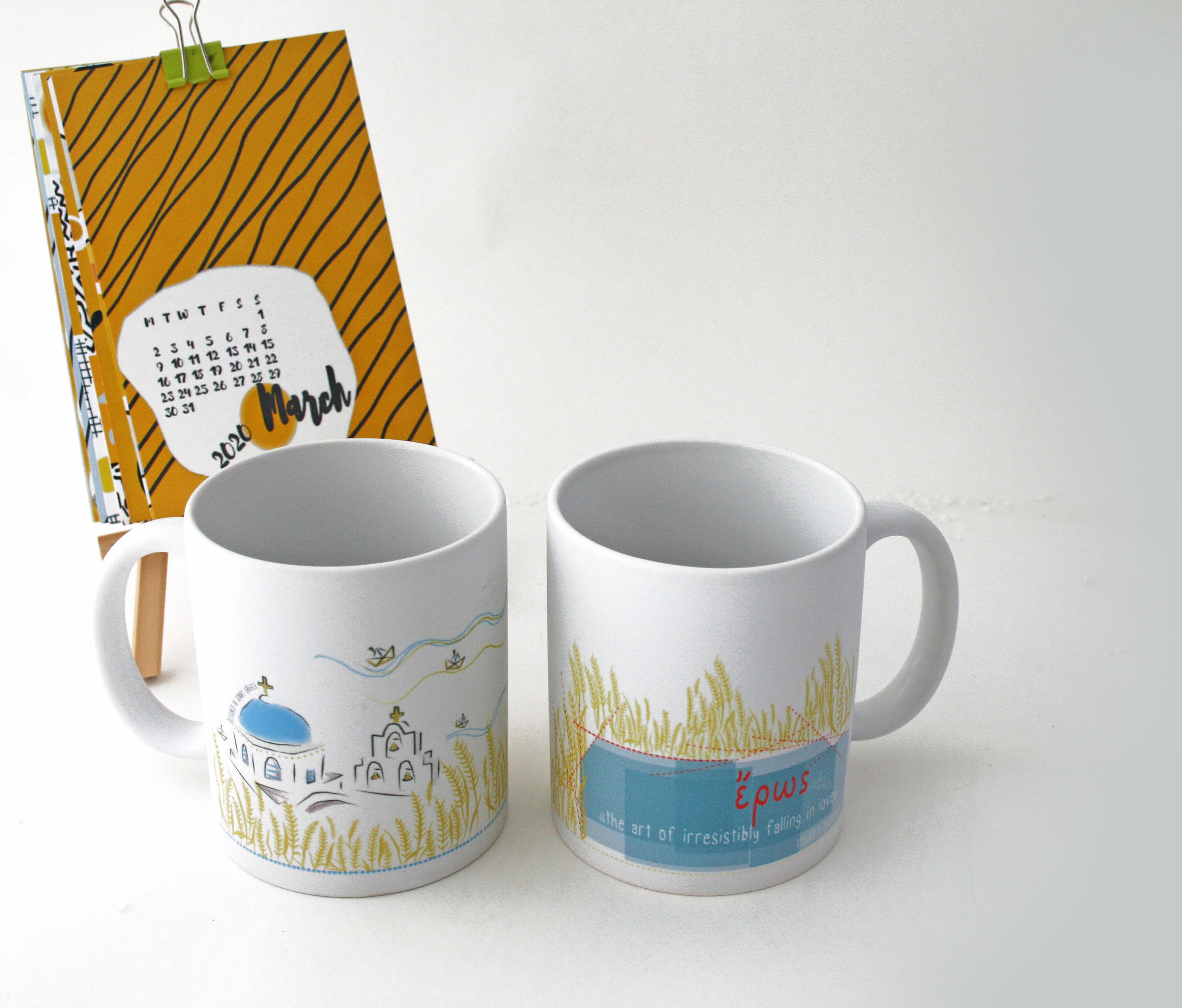 Eros Greek Mug Mugs Handmade Greek Word Gift for Greeks - Etsy