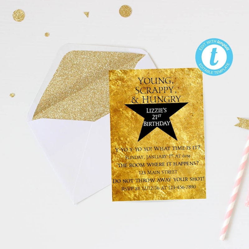 Hamilton Party - Etsy