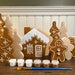 Christmas Gingerbread Craft Kit, Paint & Brushes Included, Wood and ...