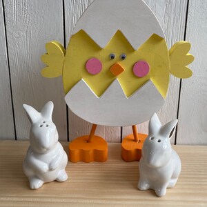 Handmade Wooden Easter Craft Kit for Kids, Chick Painting Activity ...