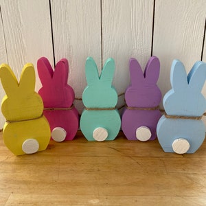 Easter Handmade Wooden Craft Kit for Kids, Easter Decor, Wood Hand Cut ...