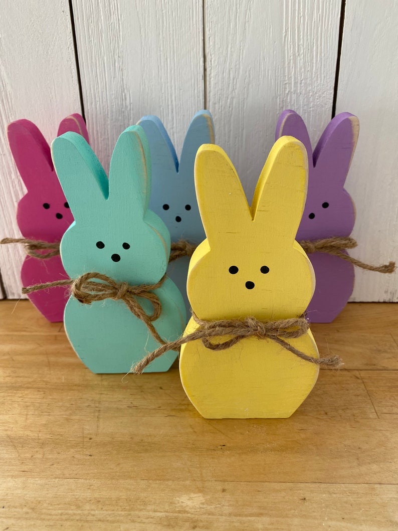 Easter Handmade Wooden Craft Kit for Kids Easter Decor Wood - Etsy