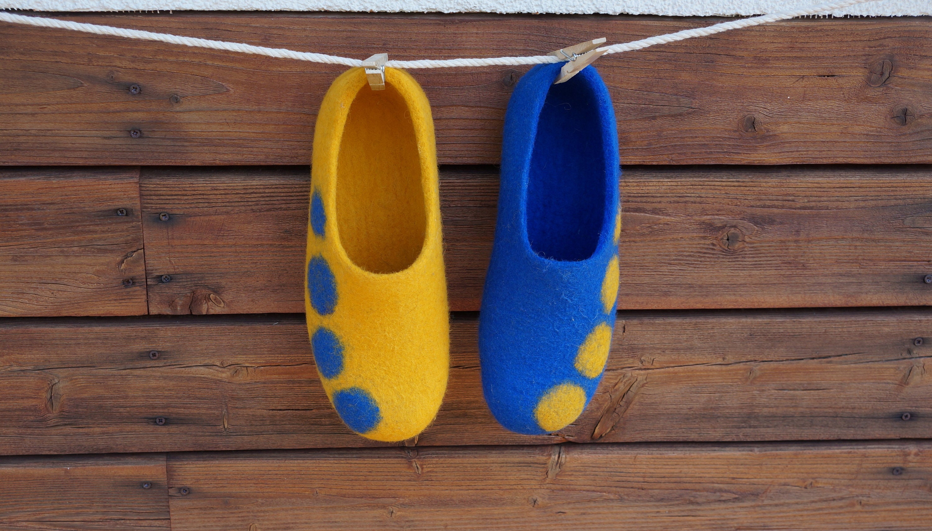 Crazy Slippers Felted Slippers Felted Wool Slippers Felted | Etsy