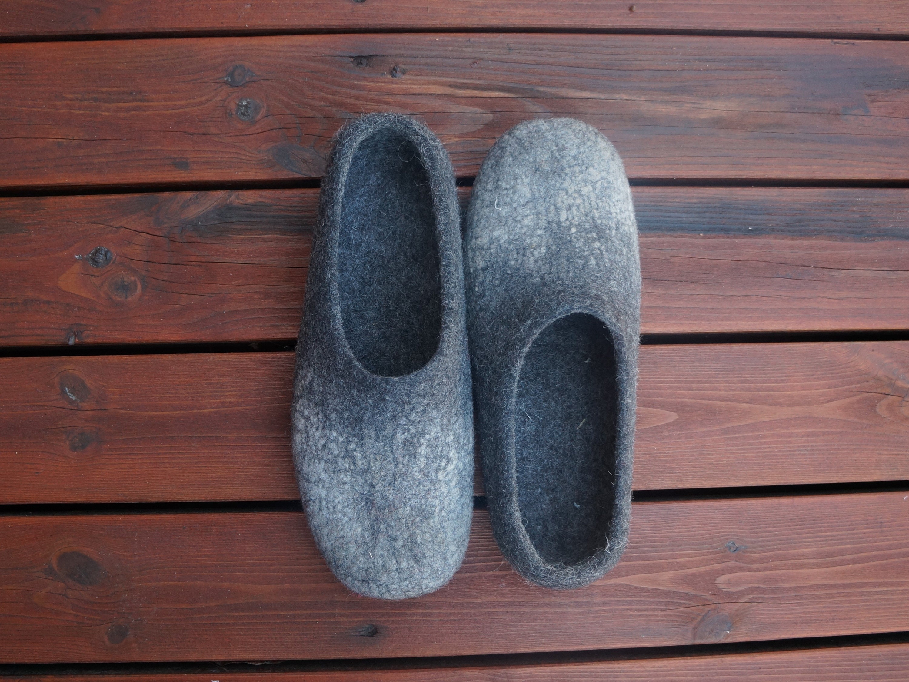 Men Felted Shoes Felted Slippers Men Slippers Felted Slippers - Etsy