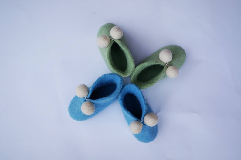 Baby Felt Shoes Felted Shoes Baby Gifts Baby Newborn Booties - Etsy