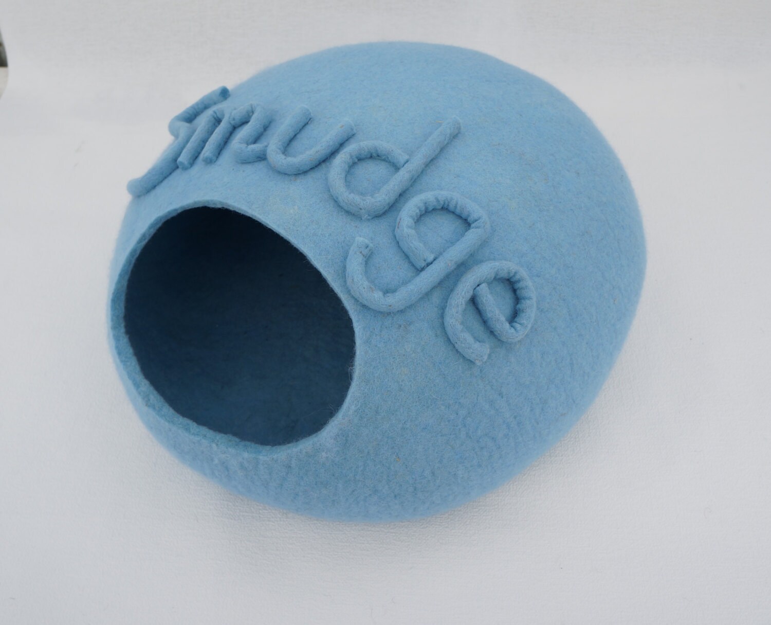 Light Blue Cat Bed Cat Cave Personalized Pet Bed Pet Furniture - Etsy