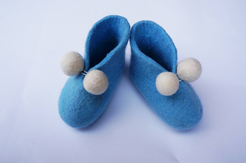 Baby Felt Shoes Felted Shoes Baby Gifts Baby Newborn Booties - Etsy