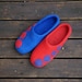 Crazy Slippers Felted Slippers Felted Wool Slippers Felted Women ...