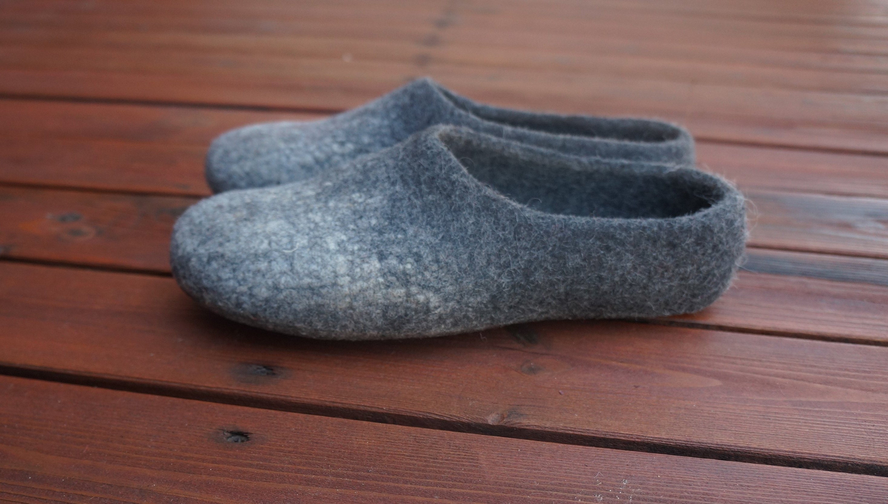 Men Felted Shoes Felted Slippers Men Slippers Felted Slippers - Etsy