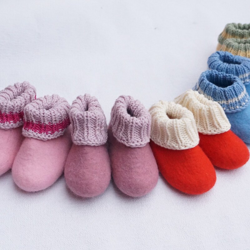 Baby Felt Shoes - Etsy