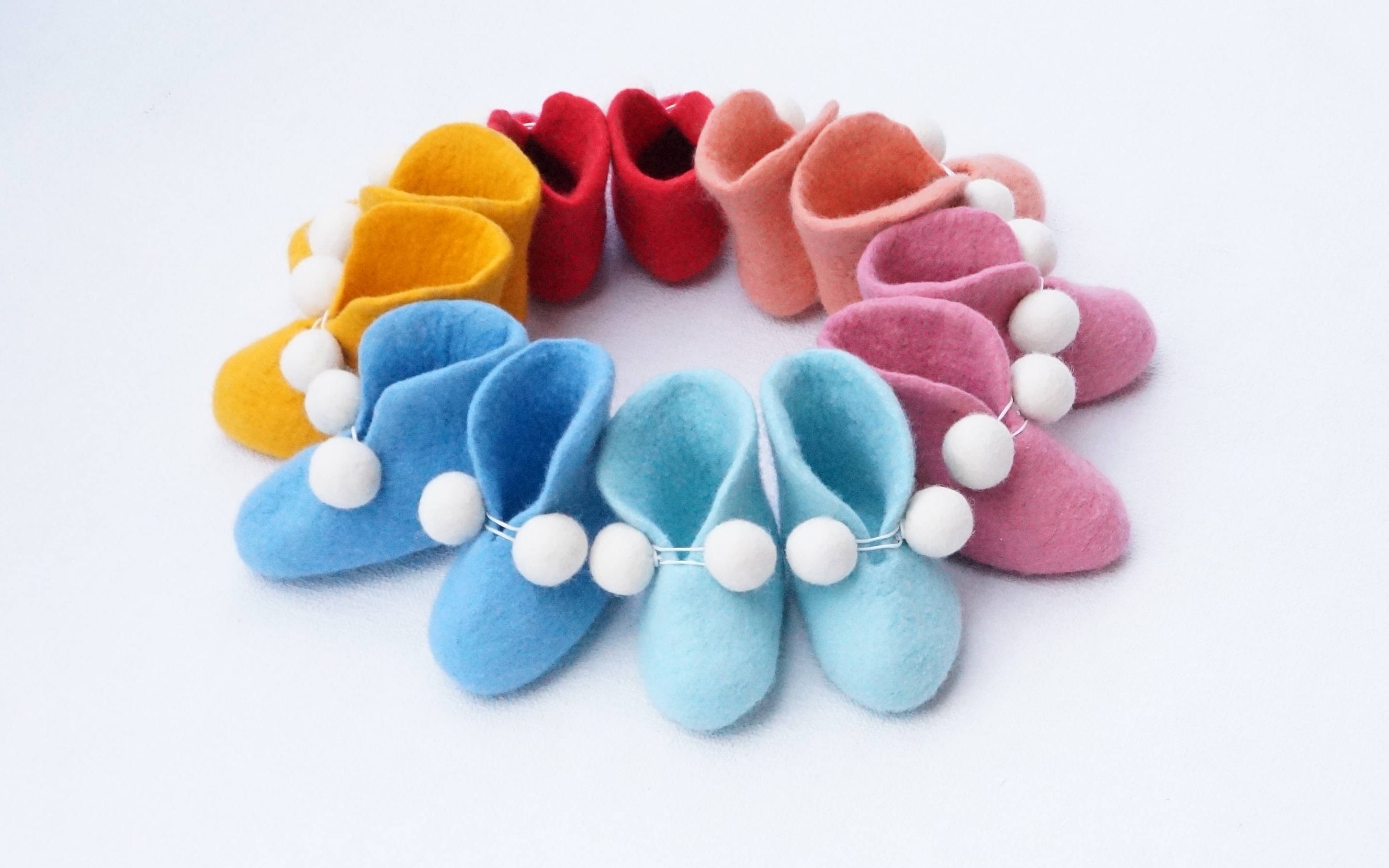Baby Felt Shoes Felted Shoes Baby Gifts Baby Newborn Booties - Etsy