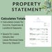 Property Management Statement Template - Income Expenses Deposits ...