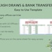 Cash Draws & Bank Transfers Spreadsheet: Multi-office Google Sheets ...