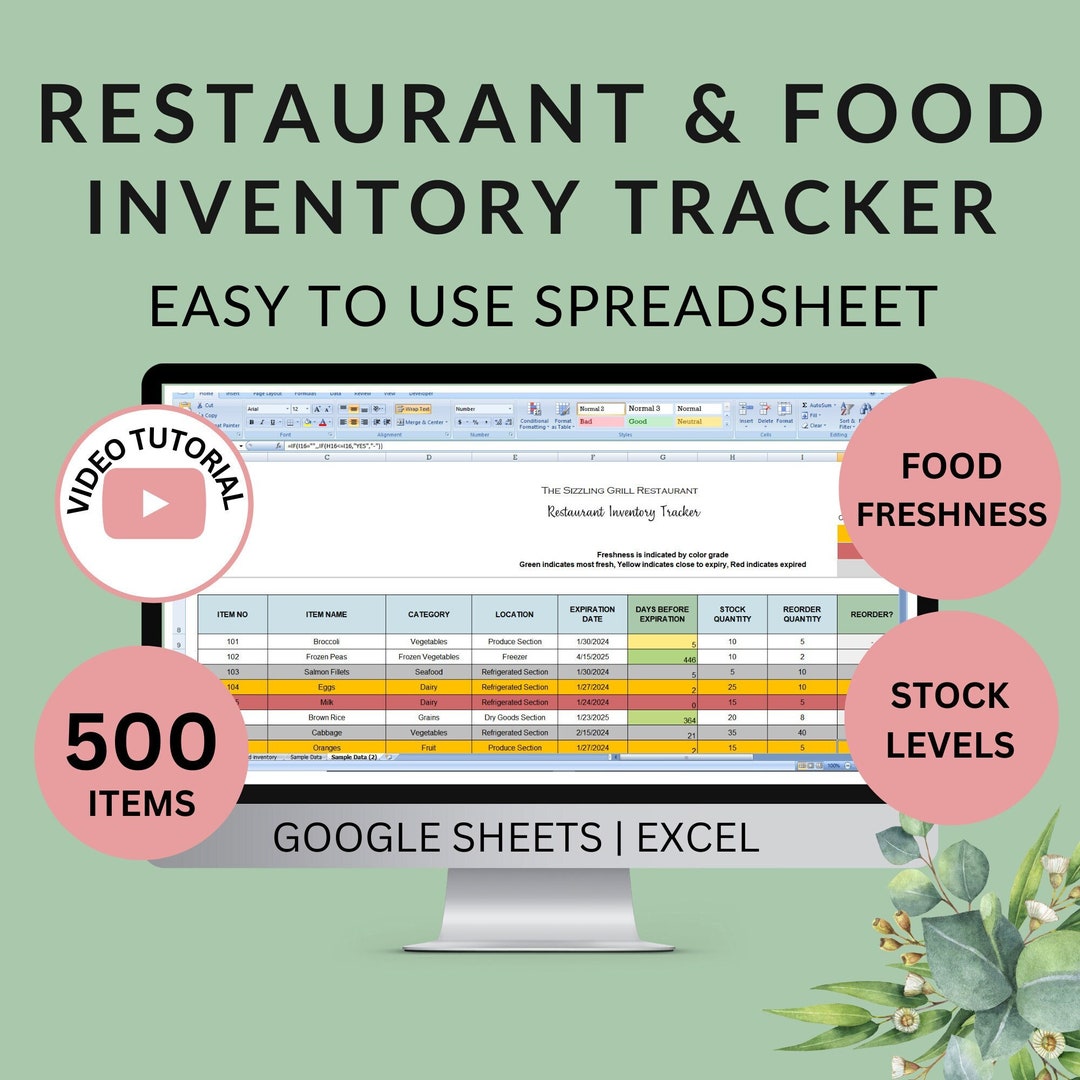 Inventory Tracker for Restaurant & Food | Track Food Expiry Freshness ...