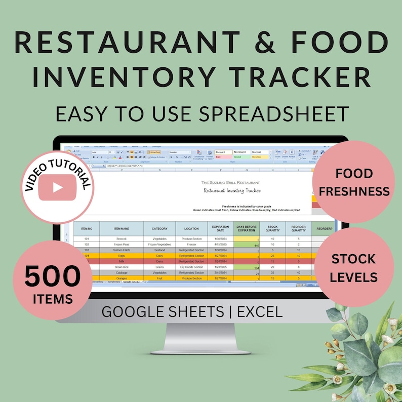 Inventory Tracker for Restaurant & Food | Track Food Expiry Freshness ...